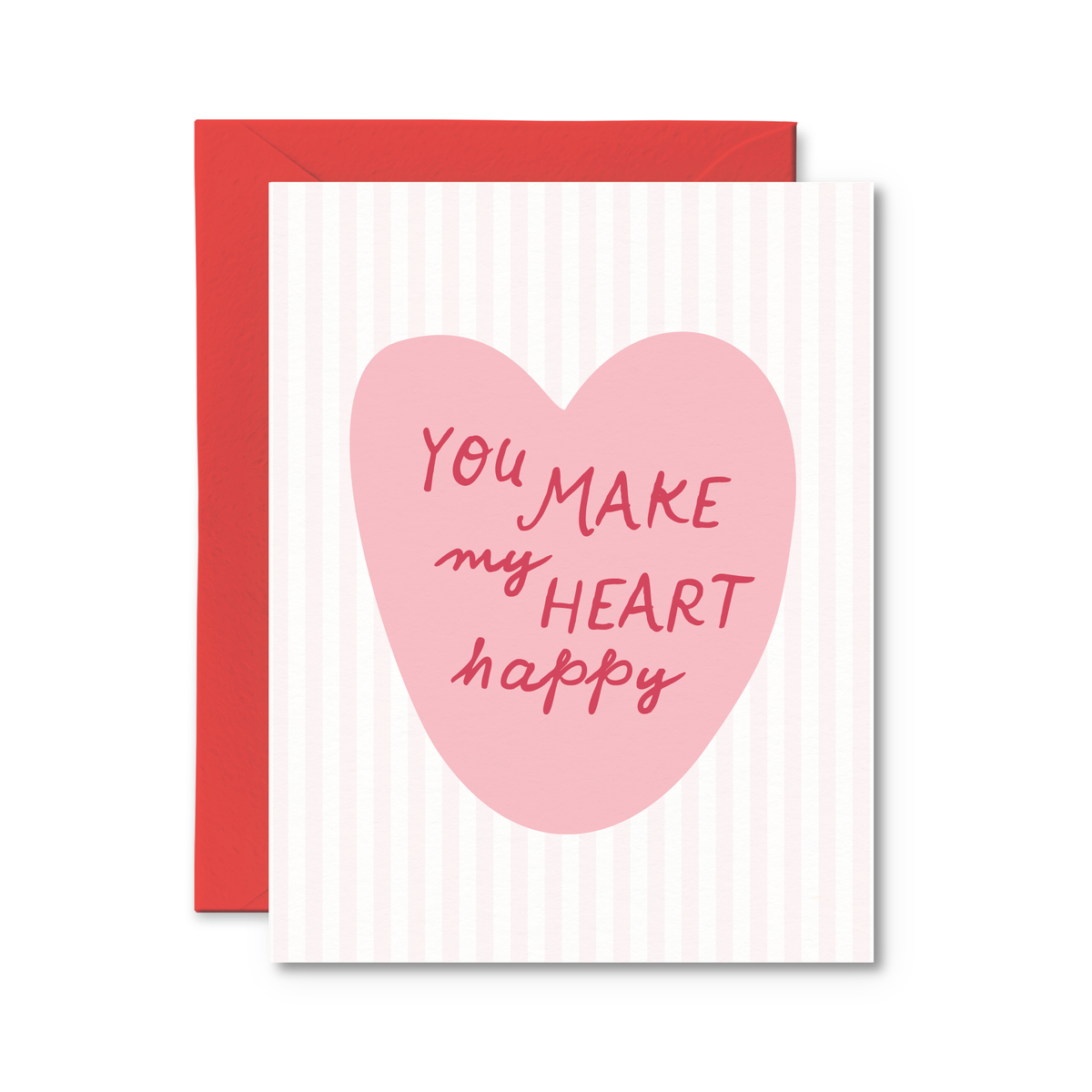 You Make My Heart Happy Card – Primrose & Willow Florals